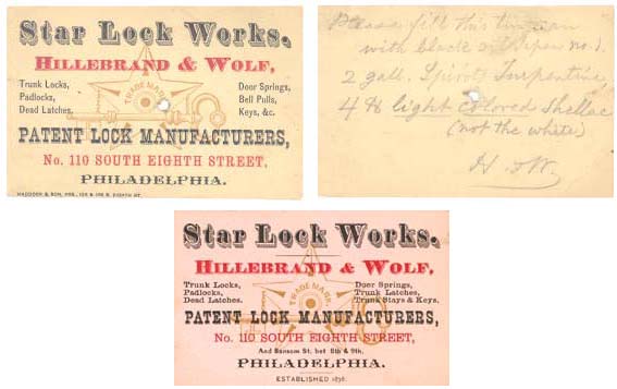 H & W Combination Padlock - Antique Padlocks